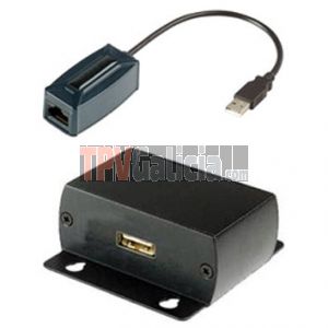 Convertidor de USB a cable UTP CAT5/E - TPV Galicia